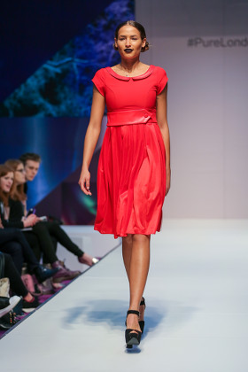 Model On Catwalk On Opening Day Editorial Stock Photo - Stock Image ...