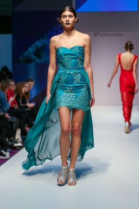 Model On Catwalk On Opening Day Editorial Stock Photo - Stock Image ...