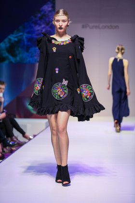 Model On Catwalk On Opening Day Editorial Stock Photo - Stock Image ...