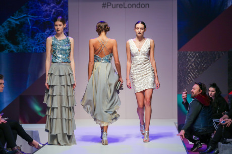 Model On Catwalk On Opening Day Editorial Stock Photo - Stock Image ...
