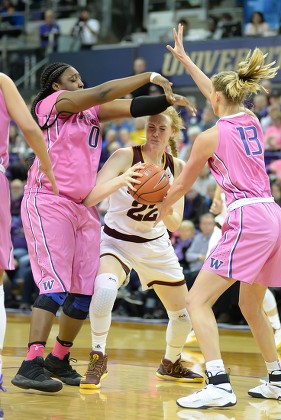 Uw Defenders Chantel Ohahor 0 Katie Editorial Stock Photo - Stock Image ...