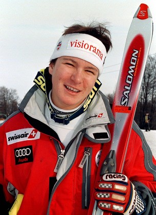 Maribor Slovenia Swiss Skier Corinne Reybellet Editorial Stock Photo ...