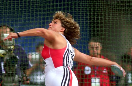 Seville Spain German Discus Thrower Franka Editorial Stock Photo ...