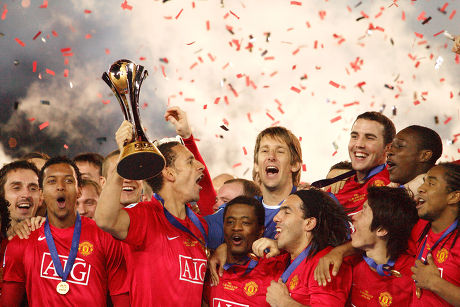 Manchester United Celebrate Winning Editorial Stock Photo - Stock Image ...
