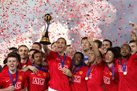 Manchester United Celebrate Winning Editorial Stock Photo - Stock Image ...