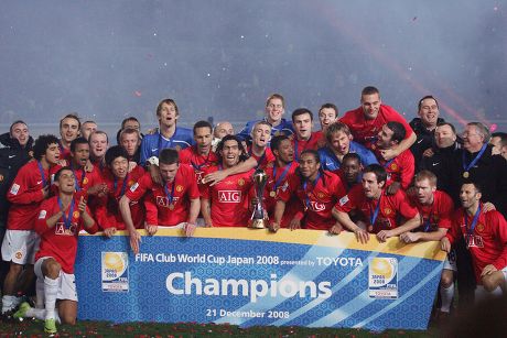 Manchester United Celebrate Winning Editorial Stock Photo - Stock Image ...