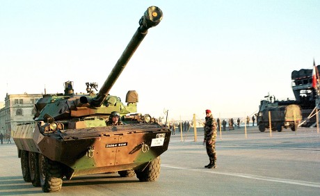 Thessaloniki Greece Tanks French Troops Disembark Editorial Stock Photo ...