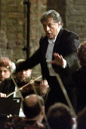 Gdansk Poland Famous Conductor Zubin Mehta Editorial Stock Photo ...