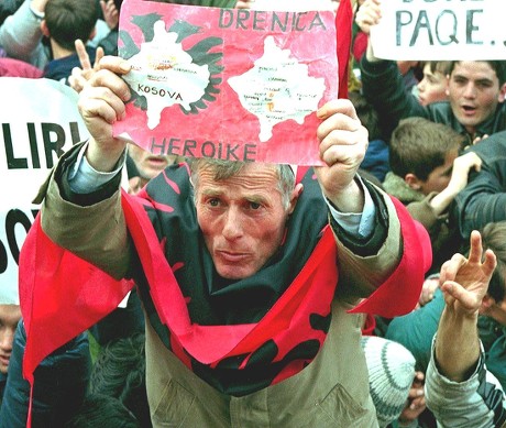 Djakovica Kosovo Yugoslavia Serbian Man Flashes Editorial Stock Photo ...