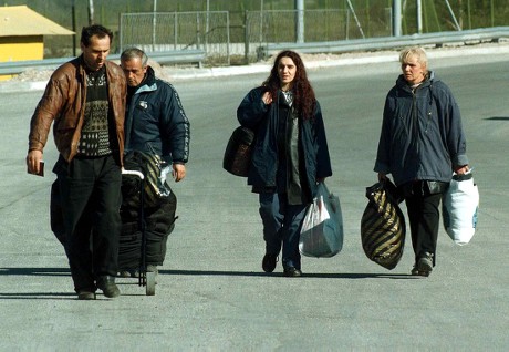 Kalotina Bulgaria Serbian Family Carry Bags Editorial Stock Photo ...
