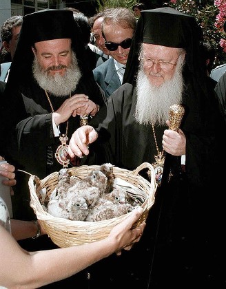 Aegina Greece Orthodox Patriarch Bartholomew R Editorial Stock Photo ...