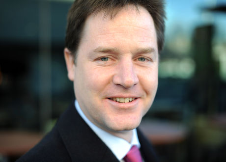 Nick Clegg Outside Royal Festival Hall Editorial Stock Photo - Stock ...
