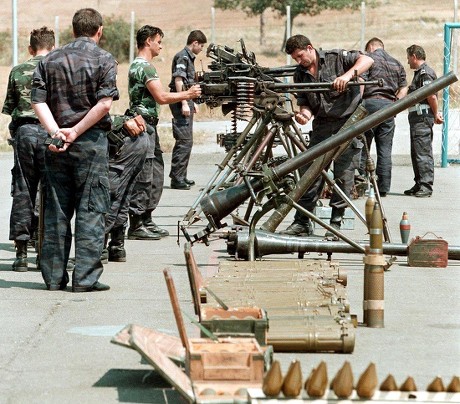 Pristina Kosovo Yugoslavia Serbian Police Set Editorial Stock Photo ...