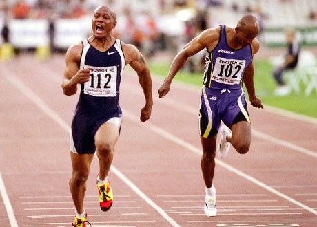 Athens Greece Us Sprinter Maurice Green Editorial Stock Photo - Stock ...