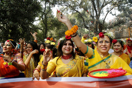 Dancers Cultural Activists Attend Colorful Rally Editorial Stock Photo ...