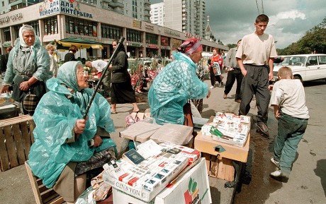 Moscow Russian Federation Young Thief Runs Editorial Stock Photo ...