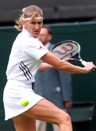 Wimbledon United Kingdom Germanys Steffi Graf Editorial Stock Photo ...