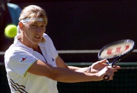Wimbledon United Kingdom Germanys Steffi Graf Editorial Stock Photo ...