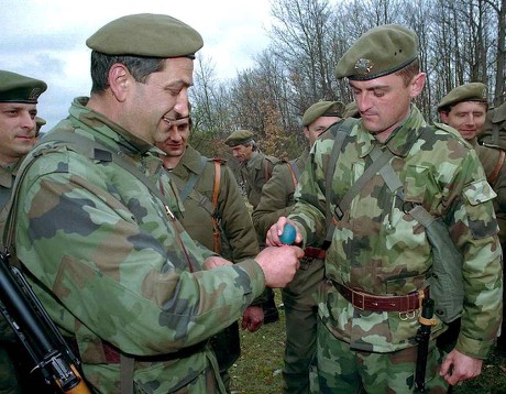 Yugoslaviaserbia Yugoslav Army Soldiers Playing Easter Editorial Stock ...