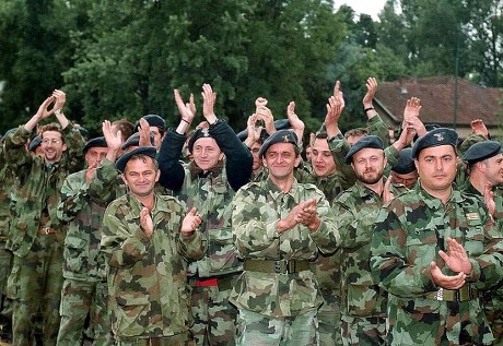Kraljevo Serbia Yugoslavia Yugoslav Army Reservists Editorial Stock ...