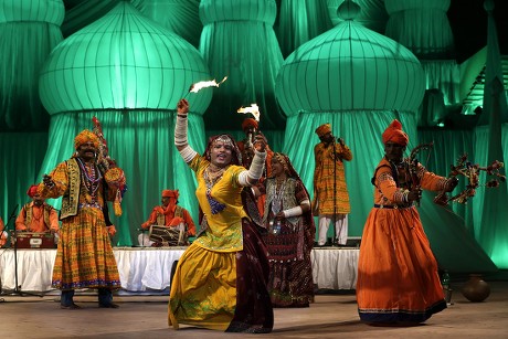 Pakistani Traditional Dancers Perform During 15th Editorial Stock Photo ...