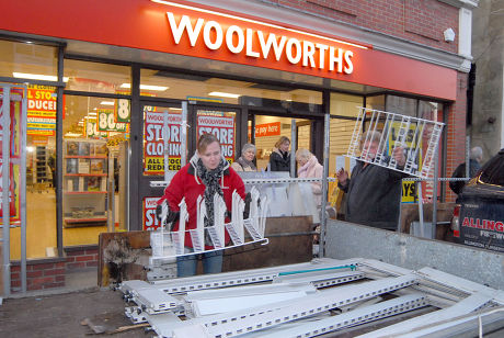Old Glass Woolworths Sign Reckoned By Editorial Stock Photo - Stock ...