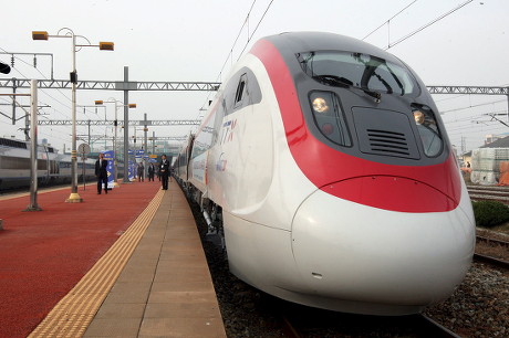 Locally Developed Hanbit 200 Tilting Train Editorial Stock Photo ...