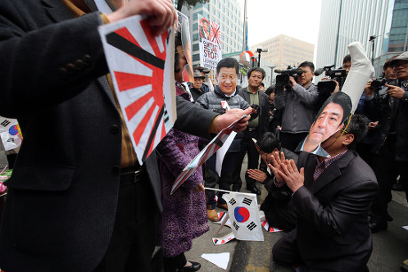 Members South Korean Conservative Groups Some Editorial Stock Photo ...