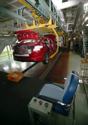Assembly Line Hyundai Motor Plant Ulsan Editorial Stock Photo - Stock ...