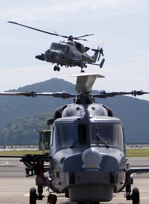 Two Aw159 Wildcat Combat Helicopters Made Editorial Stock Photo - Stock ...