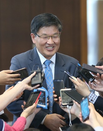 Kim Choonhyun Chief Financial Officer Hyundai Editorial Stock Photo ...