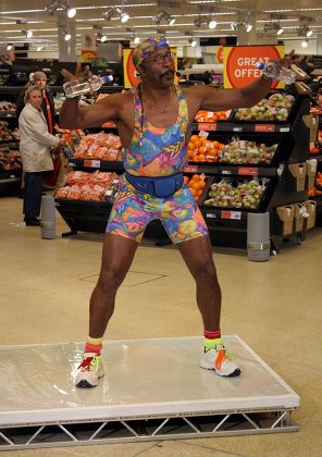 Mr Motivator live on GMTV from Sainsburys, Swansea, Wales, Britain - 13 ...