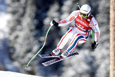 Yannick Bertrand France Speeds Down During Editorial Stock Photo ...