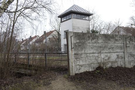Guard Houses Gates Leading Into Camp Editorial Stock Photo - Stock ...