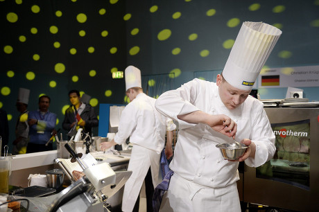 Chef Christian Krueger R Germany Competes Editorial Stock Photo - Stock ...