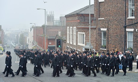 Funeral Murdered Merseyside Police Officer Pc Editorial Stock Photo ...