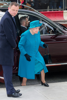 Queen Elizabeth II visits National Cyber Security Centre, London, UK ...