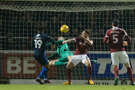 Northampton Town Goalkeeper Adam Smith 1 Editorial Stock Photo - Stock ...