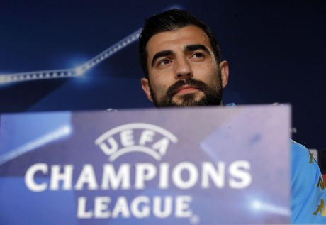 Ssc Napolis Spanish Defender Raul Albiol Editorial Stock Photo - Stock ...