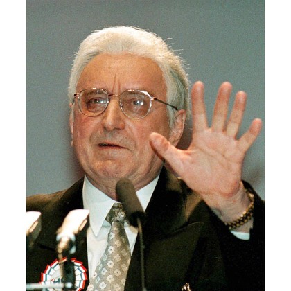 Croatian President Franjo Tudjman Waves People Editorial Stock Photo ...
