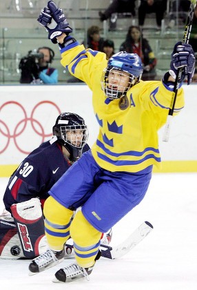 Swedens Maria Rooth Celebrates Scoring Winning Editorial Stock Photo ...