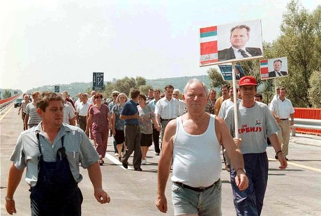 Beska Serbia Yugoslavia Supporters Yugoslav President Editorial Stock ...