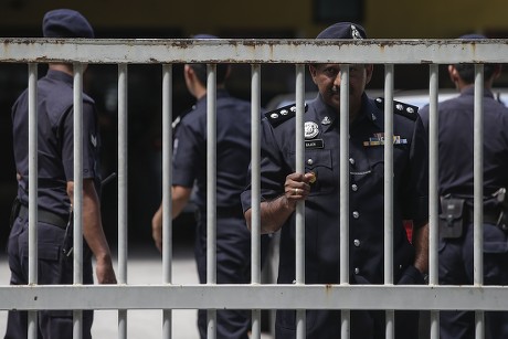 Royal Malaysian Police Rmp Officers Stand Editorial Stock Photo - Stock ...