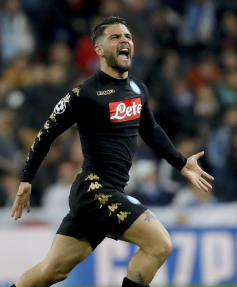 Napolis Striker Lorenzo Insigne Jubilates After Editorial Stock Photo ...