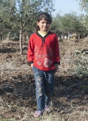 9 Year Old Rowayda Syrian Village Editorial Stock Photo - Stock Image ...
