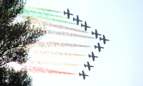 Aermacchi Mb339 Pan Planes Italian Air Editorial Stock Photo - Stock ...