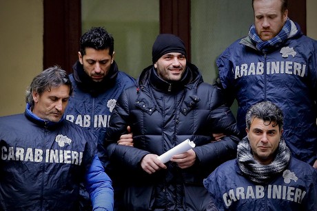 Alleged Camorra Boss Alessandro Giannelli C Editorial Stock Photo ...