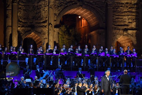 Italian Tenor Andrea Bocelli C Performs Editorial Stock Photo - Stock ...