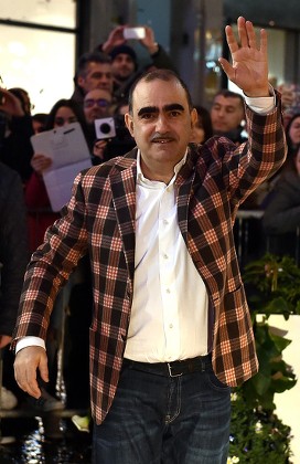 Italian Singer Elio Arrives On Red Editorial Stock Photo - Stock Image ...