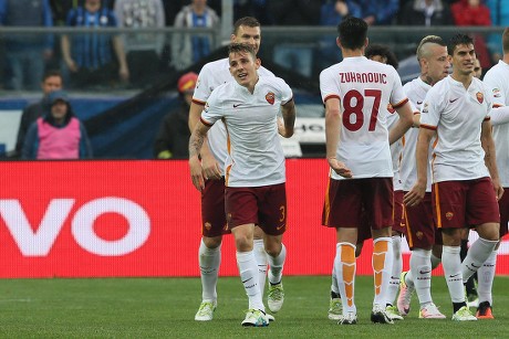 Lucas Digne L Roma Jubilates After Editorial Stock Photo - Stock Image ...